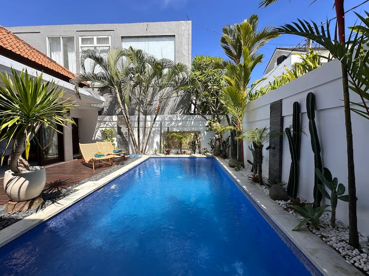 Canggu 3br Private Pool Villa 3 Min To Beach Finns - Canggu