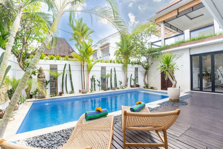 Canggu Berawa |4min To Finns & Beach | Enclosed Ac - Canggu