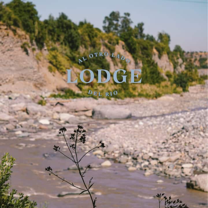 Cabaña & Tinaja Con Vista Al Río Maipo - 