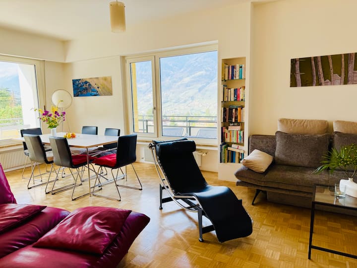 Moderne, Sonnige Fewo Mit Bergblick Nahe Dolomiten - Merano