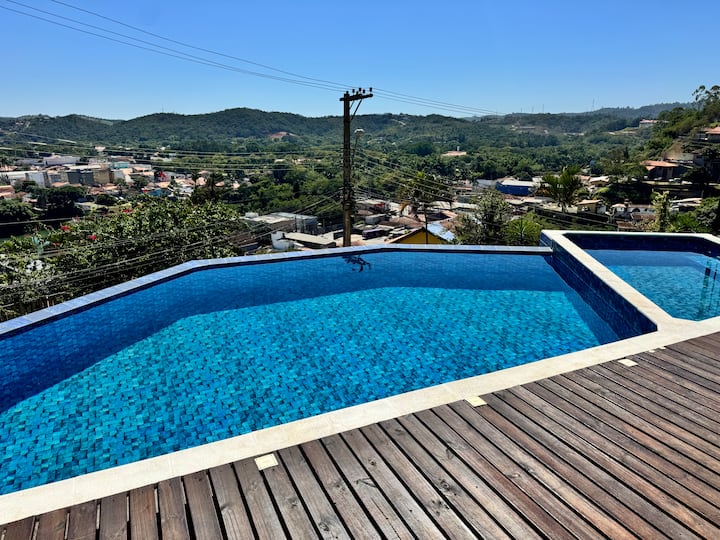 Casa Aconchegante No Ponto Mais Alto De Guararema - Guararema