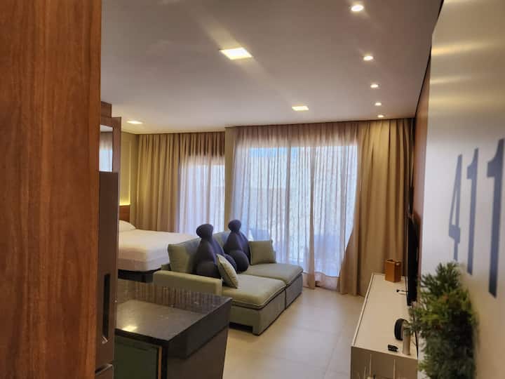 Apartamento/studio Em Prédio Novo E Moderno. - Ubatuba