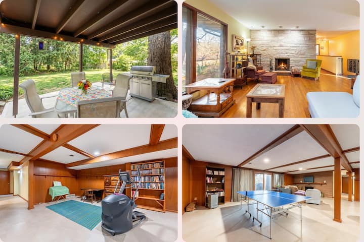 ‼️Spacious 4br Home W/ Bbq, Yard, Near Golf Course - Rockford, IL