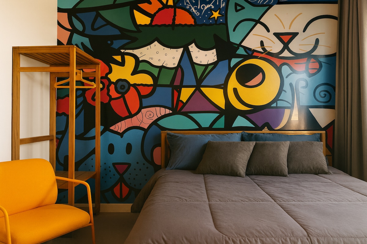 Studio Romero Britto - Appartements à louer à Palhoça, Santa Catarina ...