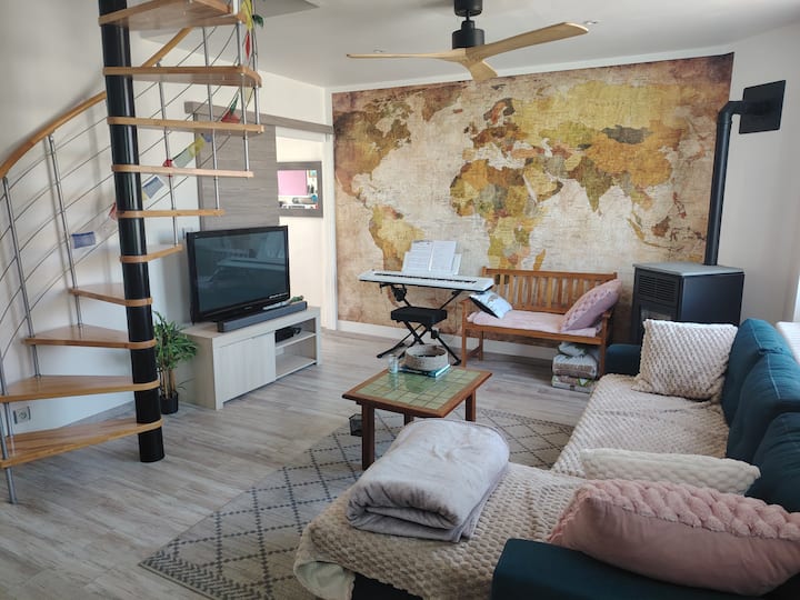 Maison 3 Chambres Tout Confort - Quartier Calme - Valence