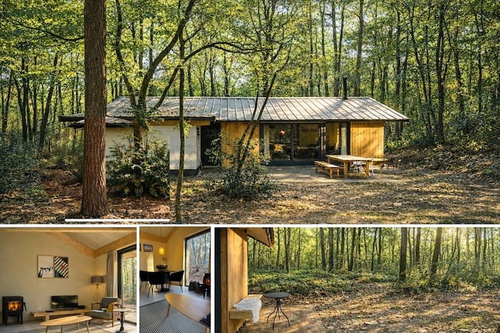 Boshuis Voor 4 Gasten Midden Gelegen In De Natuur - Ede