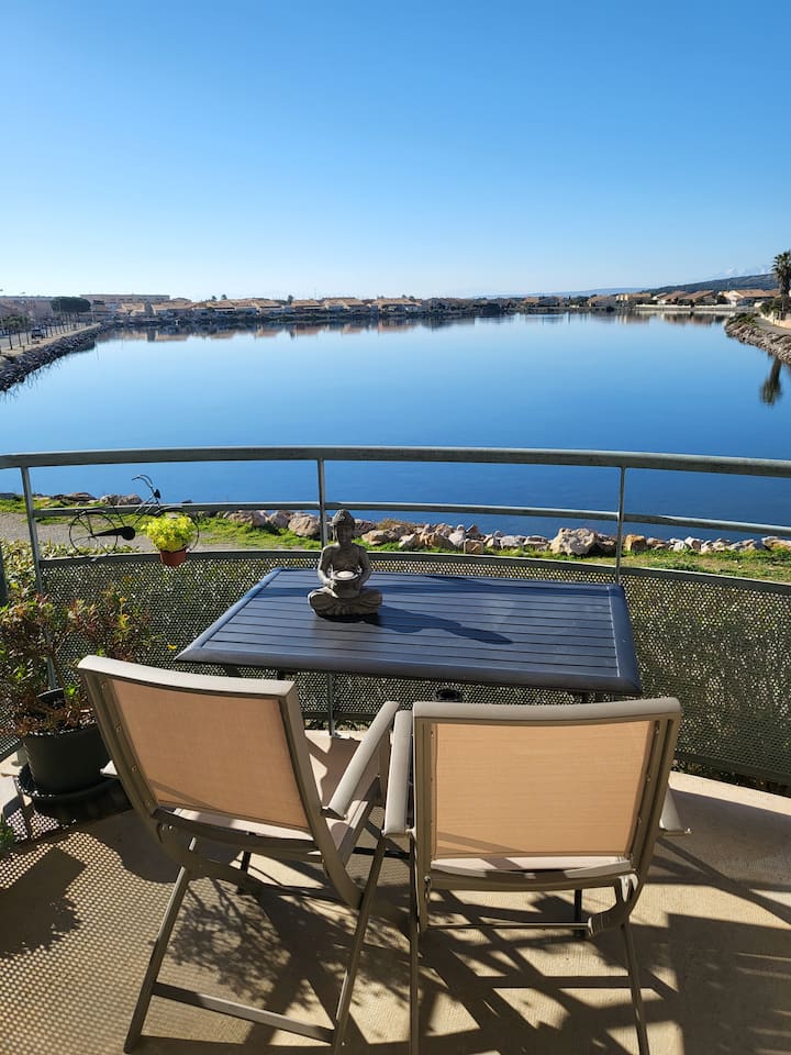 Loue Appartement Avec Vue Lac Marin. - Port-la-Nouvelle