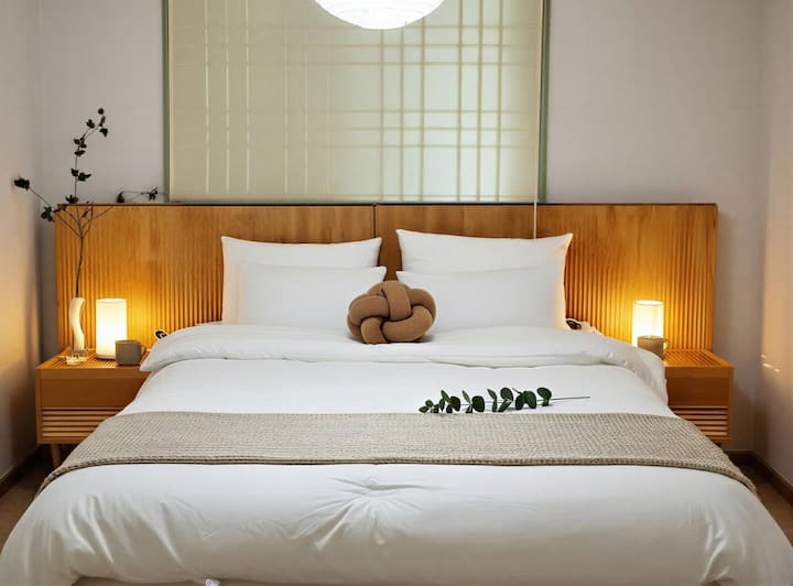 스테이수/전용주차장무료/신도림역12분/영등포역14분/공항버스5분/홍대/남산/free Ott - Gwangmyeong-si