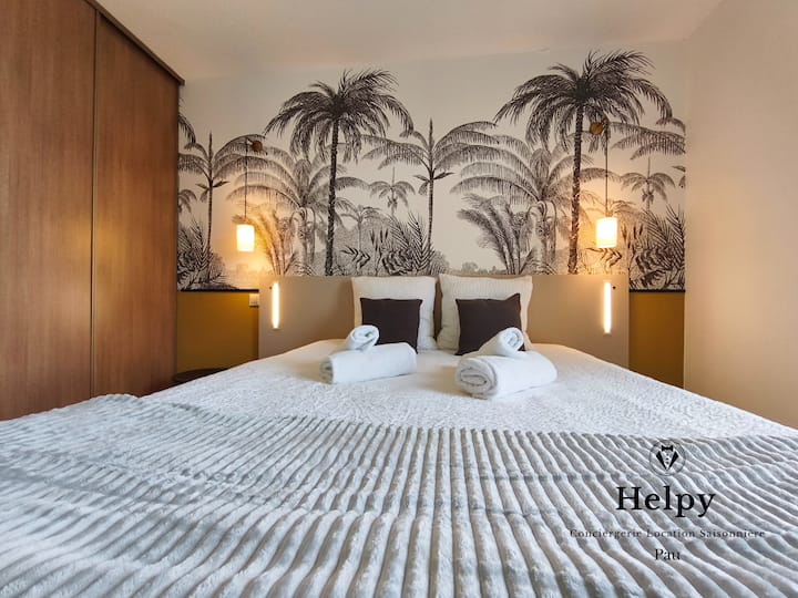 Résidence Calme-2 Pers-parking Gratuit-clim - Pau