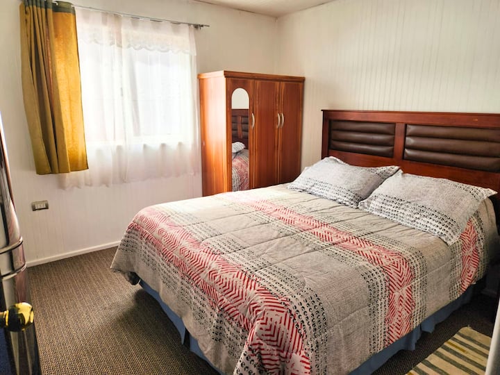 Amplia Cabaña 2 Hab. Full Equipada, Isla Teja - 