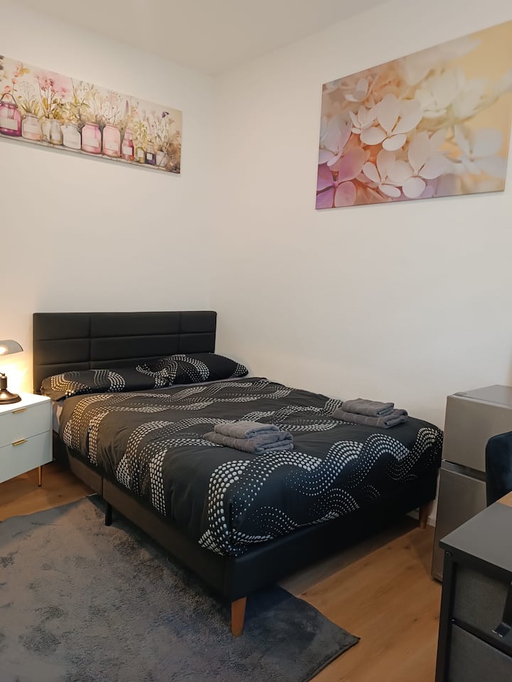 Double Room With Bed, Desk And Refrigerator 11 - Wuppertal
