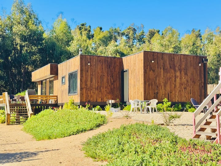 Cabaña Con Vista Al Mar Y Acceso Privado A Rocas - Quintero