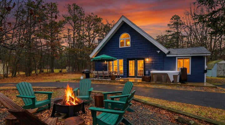 Cozy And Updated, Hot Tub, Fire Pit, Game Room! - Pennsylvania