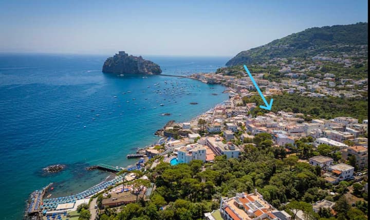 Isclana House - Elegant 3 Bdr Apartment With Patio - Ischia