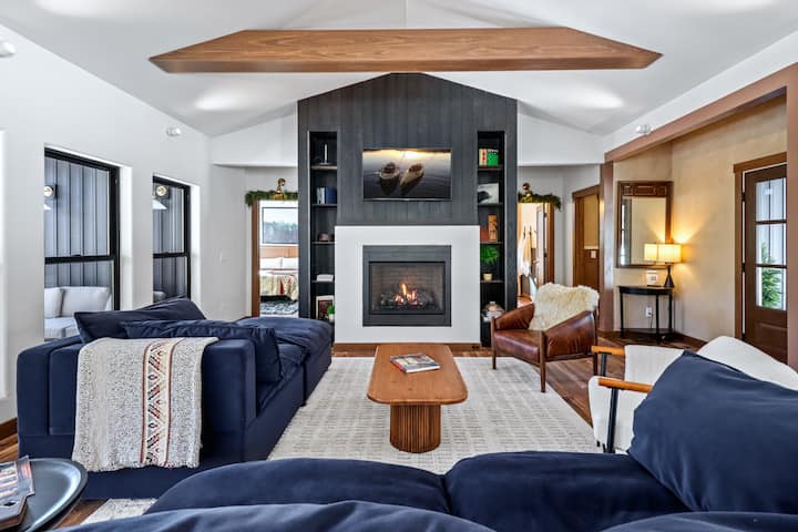 Waterfront W/ Private Dock | Newly Rebuilt - Eagle River, WI