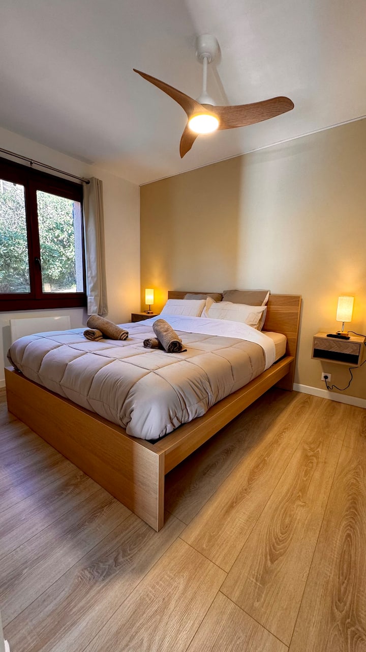 T2 40m2 + Terrasse, Classé 3*, Label Accueil Vélo - Bormes-les-Mimosas