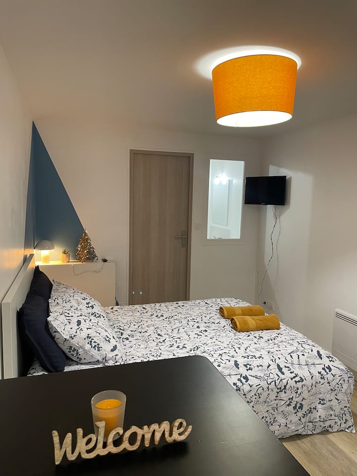 L'escale Lavalloise – Studio - Gare 3 Min à Pied - ibis Styles Laval Centre Gare