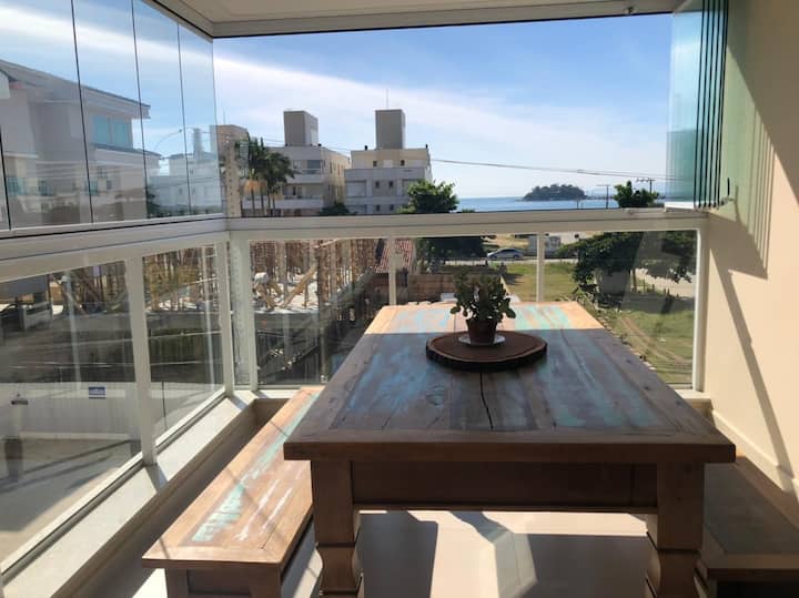 Lindo Apartamento Há 100 Mt Da Praia De Palmas - Governador Celso Ramos