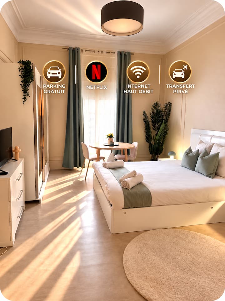 Elegant Studio - Maison De Maître - Miluza