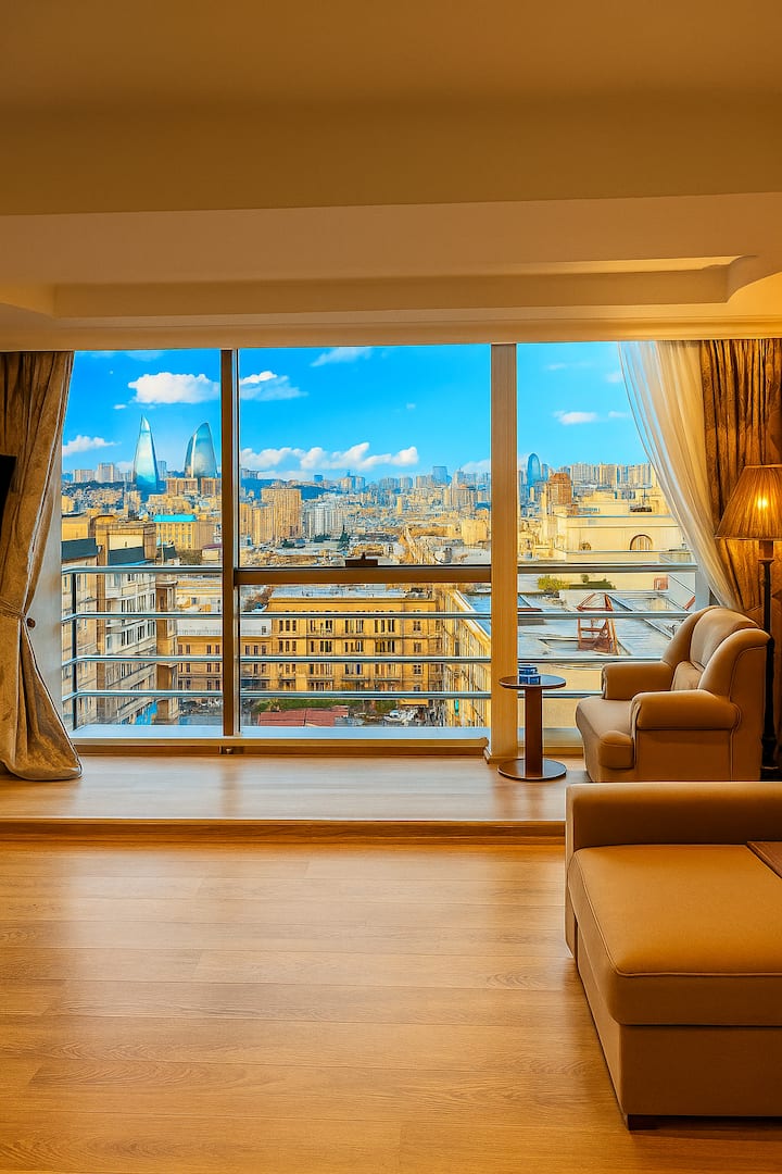 Central Luxe Sea & F1 View Apartments - Baku