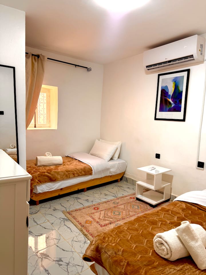 Studio à 5 Min De La Place | Chambre Climatisée - Marrakech
