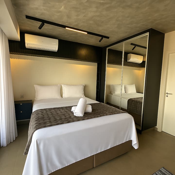 Flat Luxo 35º Andar • Vista Incrível Da Cidade - Goiânia