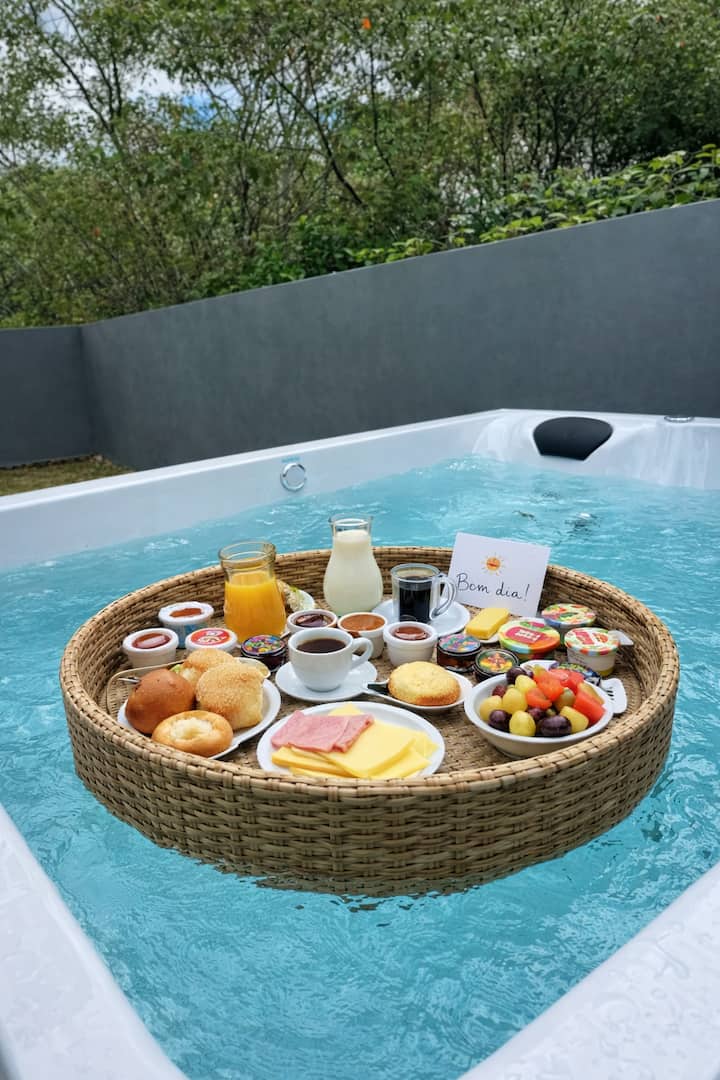 Chalé Alto Refúgio - Café Da Manhã Flutuante - Socorro