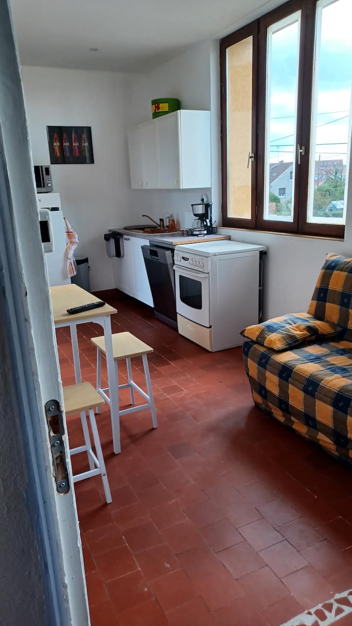Appartement Fonctionnel,wifi,clim,3 Lits De 140 - Saône-et-Loire
