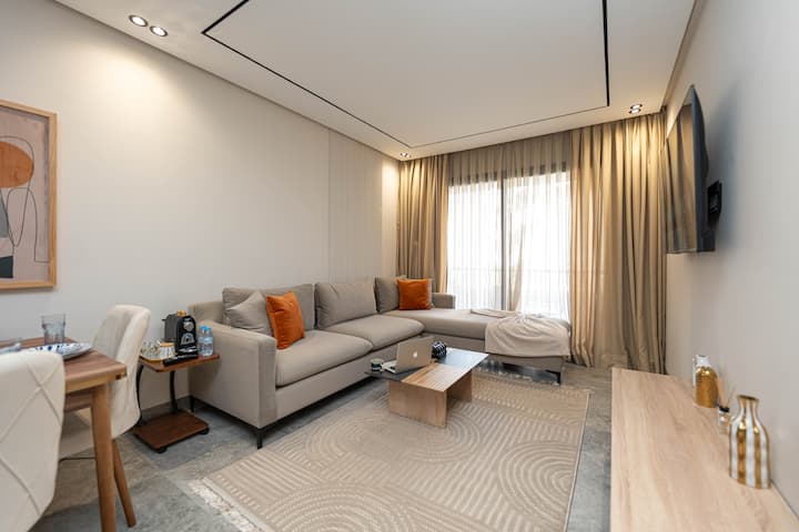 Chic Cfc Stay | 1 Br Appart Fully Equipped & Cozy - Casablanca