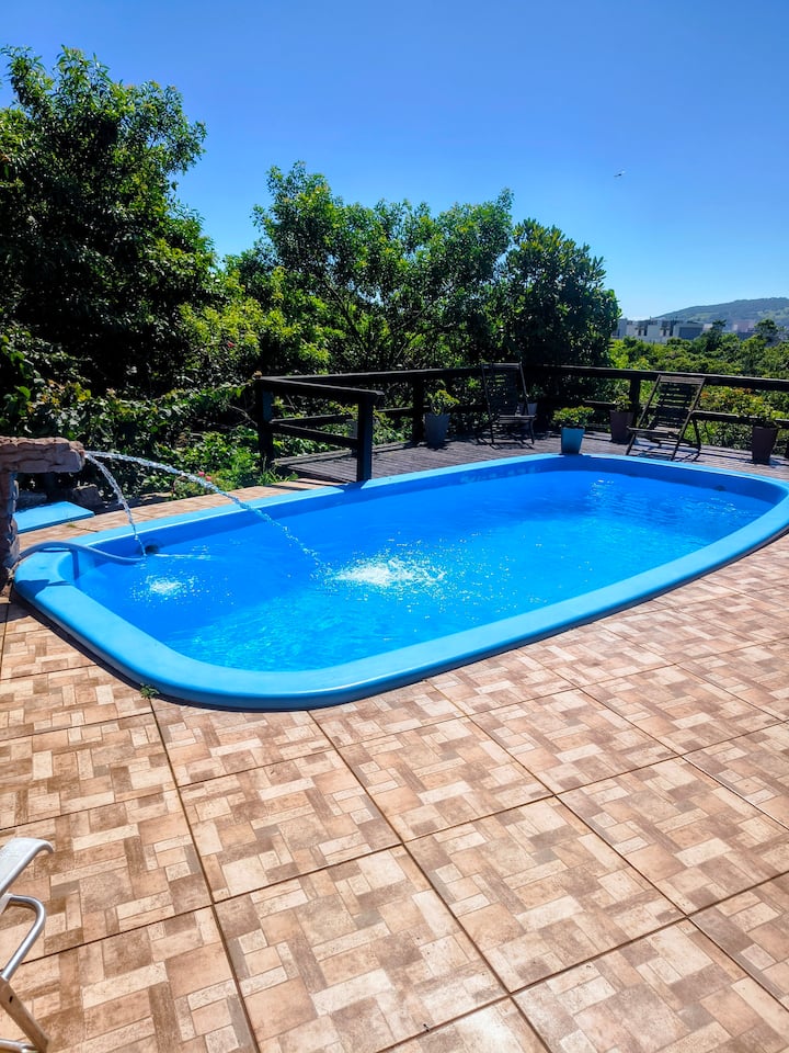 Chalé 1 Dormitório, Piscina E Natureza Em Garopaba - Garopaba