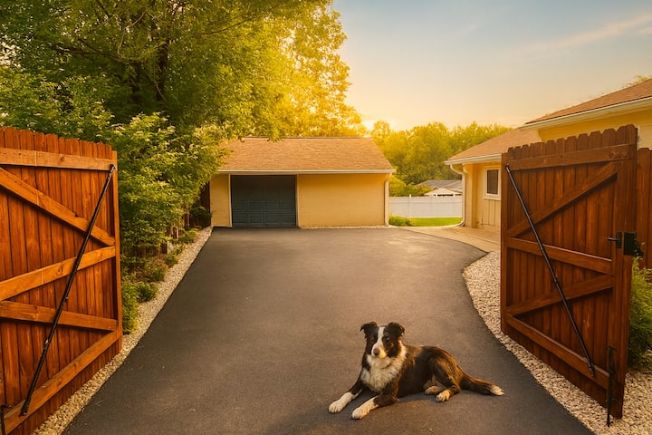 Berea King Efficiency—dogs—fence—town & Trails - Berea, KY