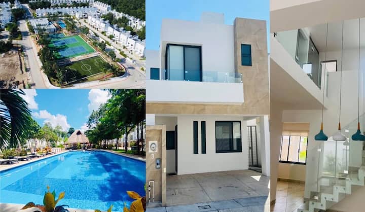 Casa De Lujo Todo Incluido + Grandes Amenidades - Playa del Carmen