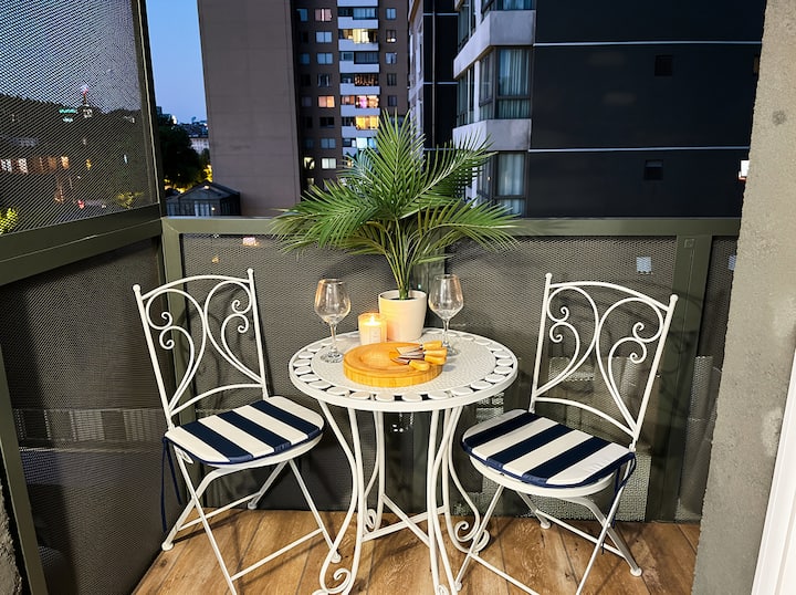 Ac Y Terraza: Depto. Full Equipado - Santiago (Chile)