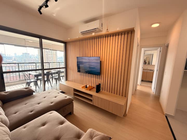 Home For Family 2 Bedrooms, 7km Airport, Garage - Guarulhos