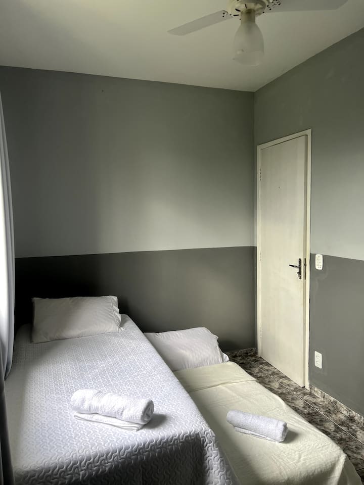 Apartamento cómodo • 2 habitaciones • Aire acondicionado ...