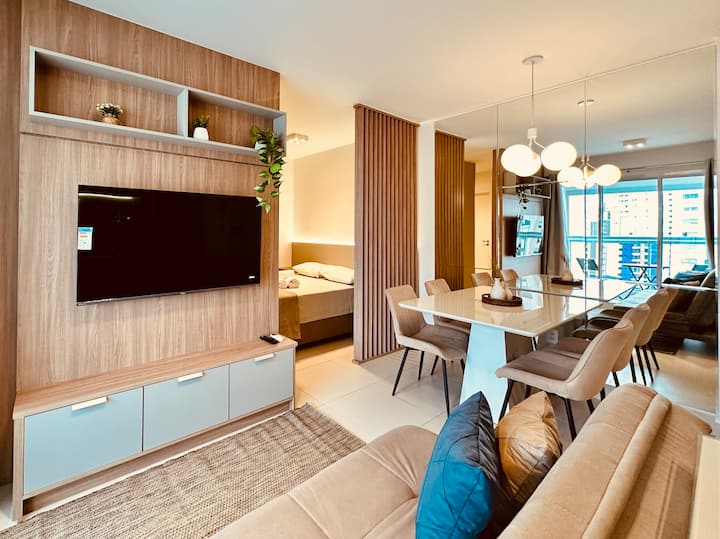 Studio Luxo | Novo, Completo E A 5min Do Cambuí - Campinas