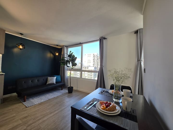 Departamento Estadio Nacional Con Estacionamiento - Providencia