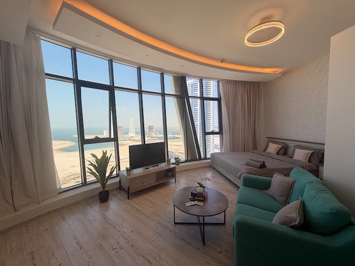 Lovely Sea View Studio In Downtown’s Heart - Bahrain