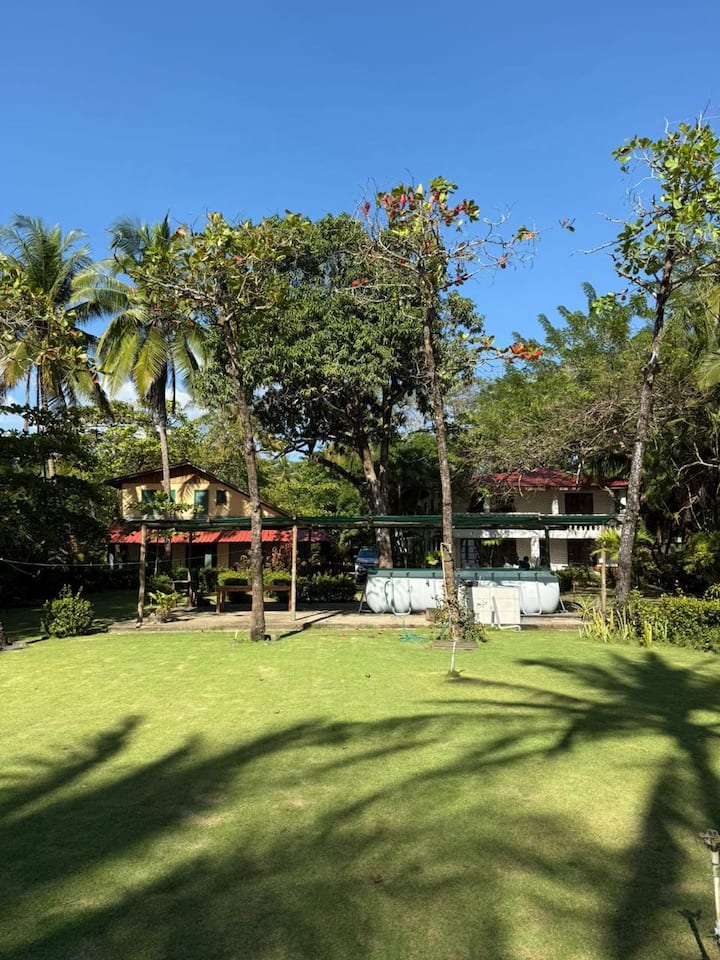 Beautiful Beachfront Home In Playa San Miguel - Bejuco District