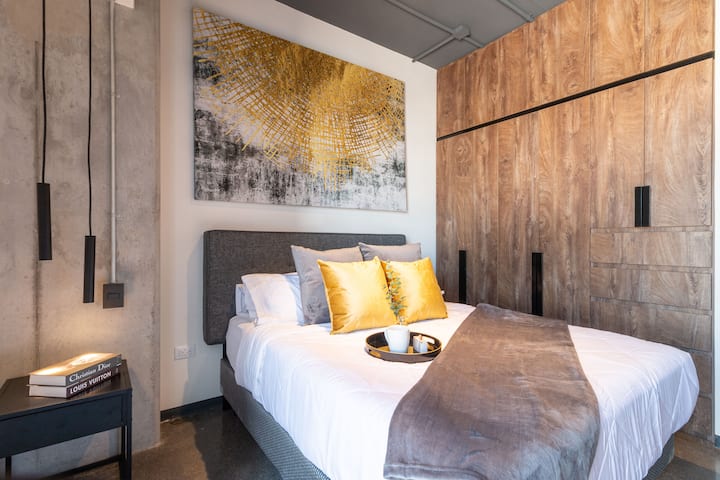 ¡Acogedor Y Lujoso Loft! - Cowork - Gym - Coo1121 - Monterrey