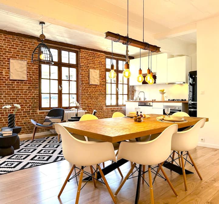 The Brick Wall 3bd Apartment - Brüssel Region, Belgien