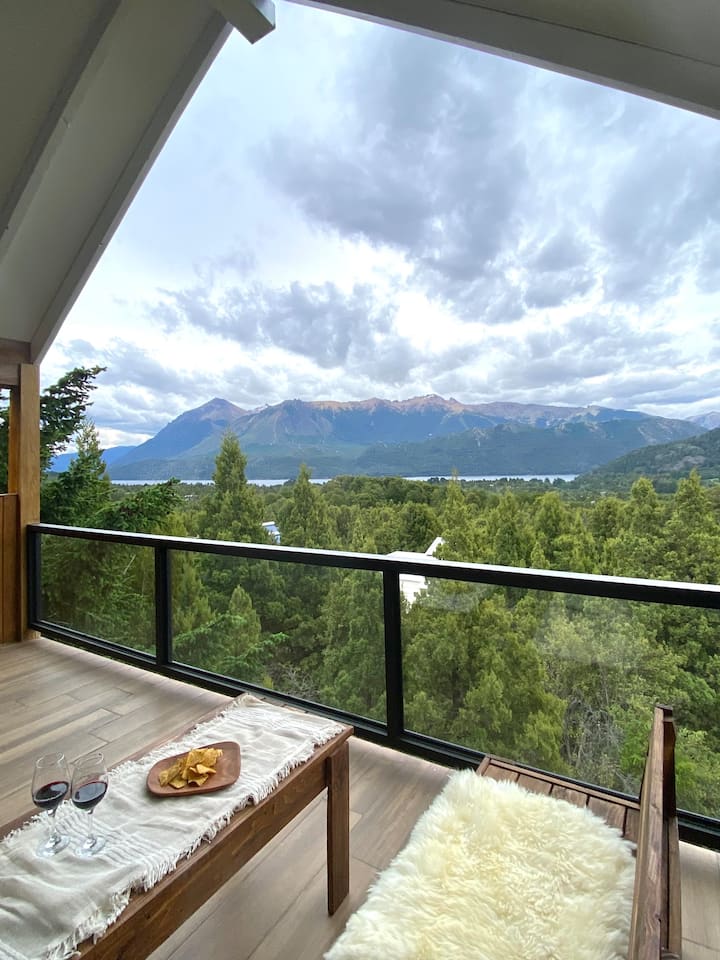 Cabaña Con Impactante Vista Al Lago Gutiérrez - San Carlos de Bariloche
