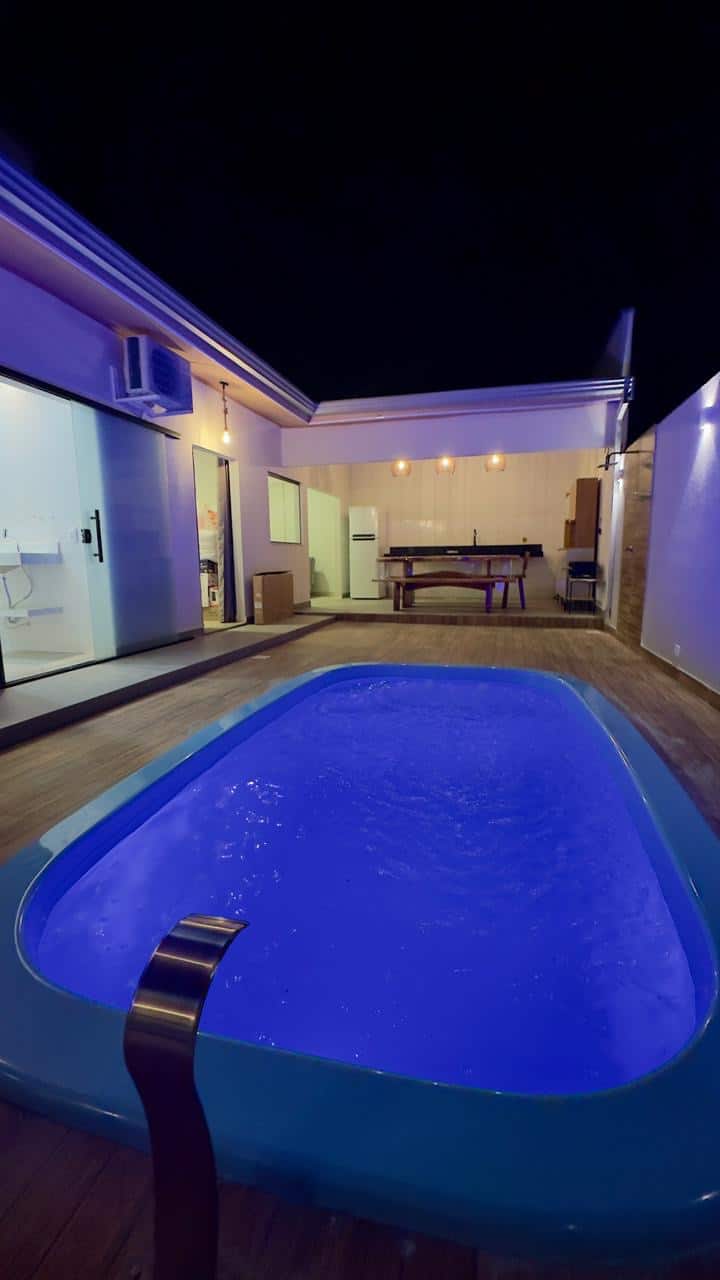 Casa Completa Com Piscina 1,8 Km Da Praia. - Prado, Brazil