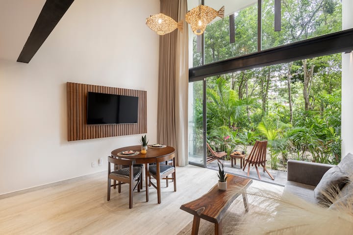 Luxury Jungle Loft • Rooftop & Pool - Mexico