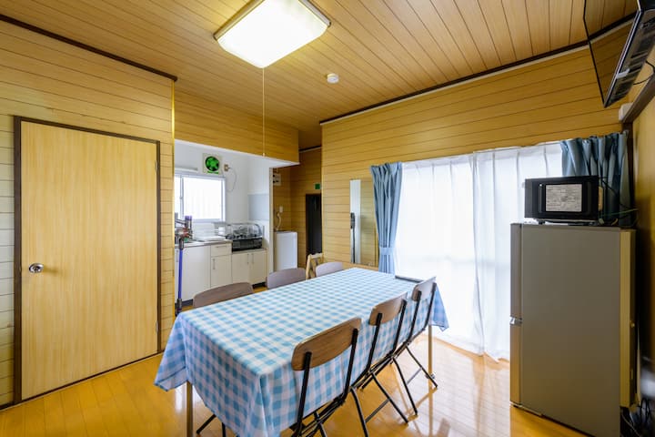 家族・グループ向け一軒家｜Bbqスペース・駐車場あり｜鹿島臨海鉄道 大洋駅から徒歩8分 - 鉾田市