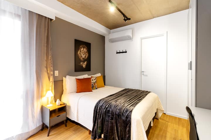 Bsr | Prime Compact Studio | Paulista | Near Metro - São Paulo