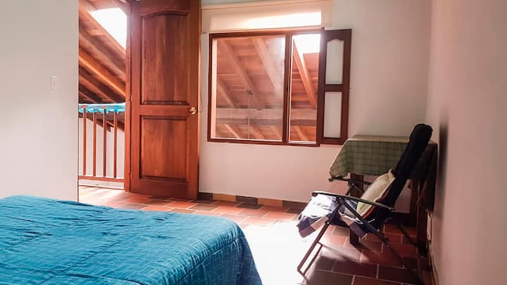 Habitación Doble, Privada En Altillo. - Villa de Leyva