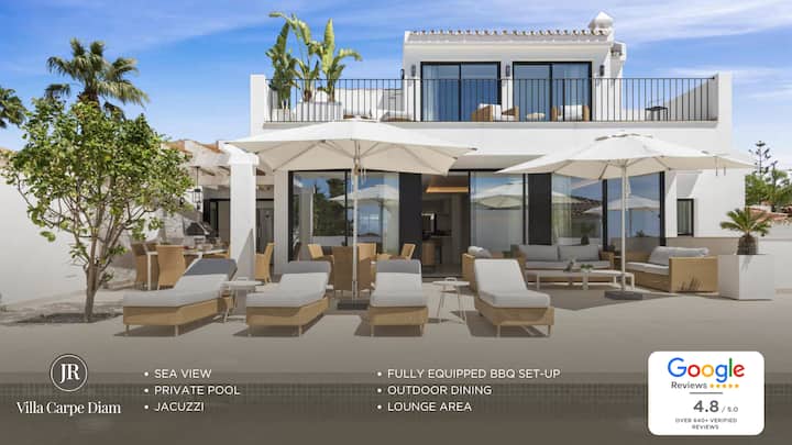 Villa Carpe Diem - 5 Bed New Beachside Villa With - Marbella