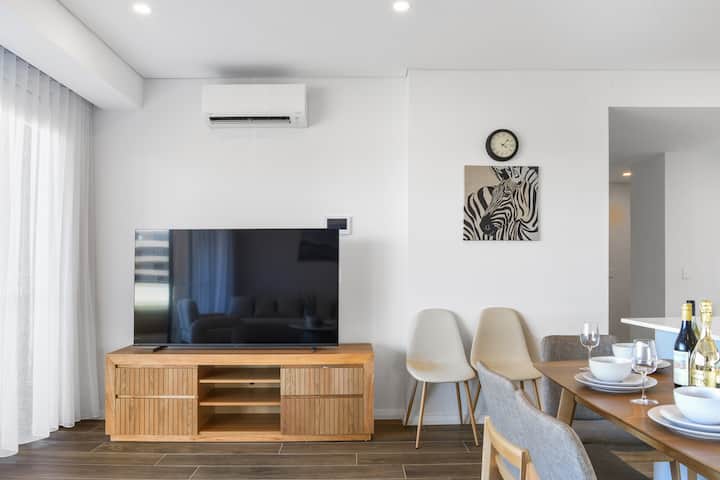 设计师打造日式高档公寓5分钟步行到火车站3b2bfreeparking-h1 - Windsor, Australia
