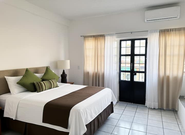 Studio With Balcony + Rooftop • Walk To Beach - Puerto Vallarta